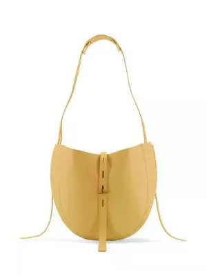 MINOBOSSI Lizzie Leather Shoulder Bag - Neutrals