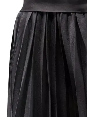 R2W Pleated Maxi Skirt