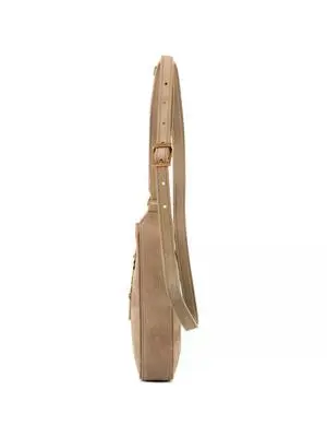 Saint Laurent Mini Le 5 A 7 Crossbody Bag - Neutrals
