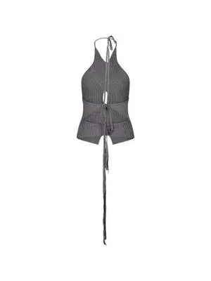 SRVC STUDIO Halterneck Tank Top
