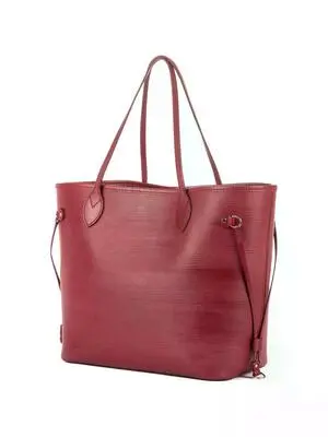 LOUIS VUITTON Neverfull Mm Tote Bag - Red