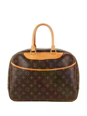 LOUIS VUITTON Deauville Top-handle Bag - Brown
