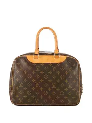 LOUIS VUITTON Deauville Top-handle Bag - Brown