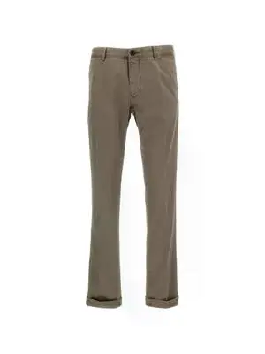 Incotex Cuffed Trousers - Neutrals