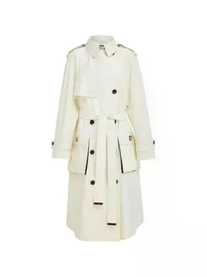 Ferragamo Button Detailed Coats For Women