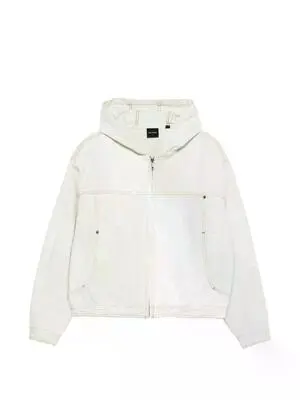 DAILY PAPER Hooded Patterned Jacket