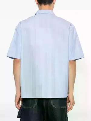 DAILY PAPER Striped Patch-pocket Shirt