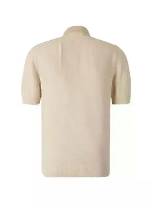 LARDINI Cotton Polo Shirt - Neutrals