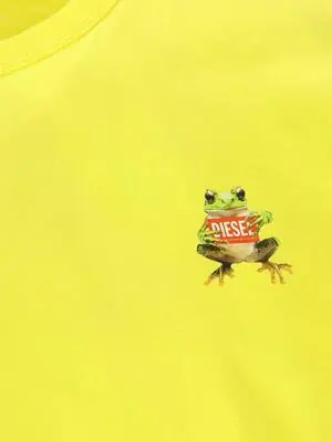 DIESEL® T-norm-frog T-shirt - Yellow