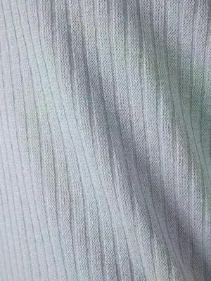 LARDINI Ribbed Knit T-shirt - Blue