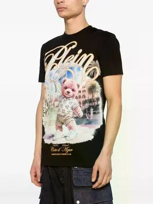 Philipp Plein Teddy-print T-shirt - Black