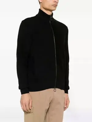 Paul & Shark Ribbed-knit Cardigan