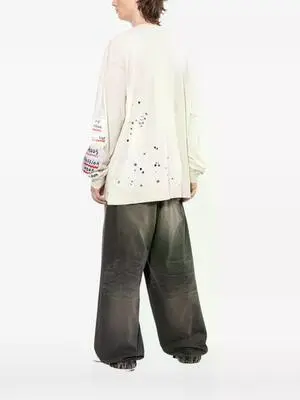 Mihara Yasuhiro Slogan-print T-shirt