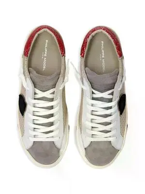 Philippe Model Panelled Perforated Sneakers