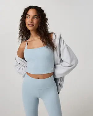 Vuori Allthefeels™ Strappy Back Tank Top Eggshell Blue