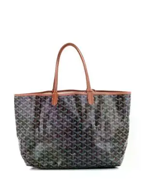 Goyard Saint Louis Coated Canvas Pm Tote Bag - Brown