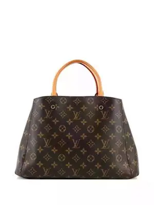 LOUIS VUITTON Montaigne Handbag Monogram Canvas Mm Tote