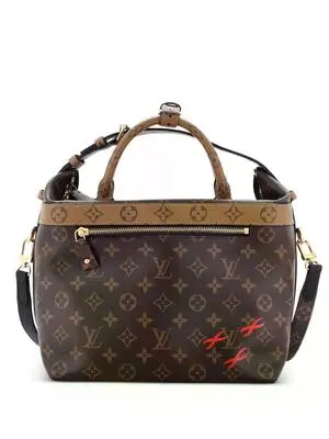 LOUIS VUITTON City Cruiser Handbag Reverse Monogram Canvas Pm - Brown