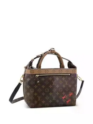 LOUIS VUITTON City Cruiser Handbag Reverse Monogram Canvas Pm - Brown
