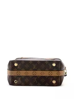 LOUIS VUITTON City Cruiser Handbag Reverse Monogram Canvas Pm - Brown