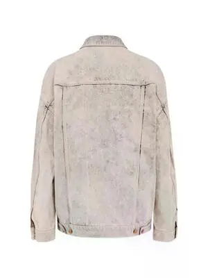 3x1 Bleached Denim Trucker Jacket