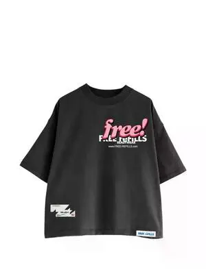 FREE REFILLS Tabloid T-shirt