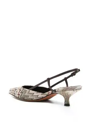Missoni Point-toe Slingback Pumps