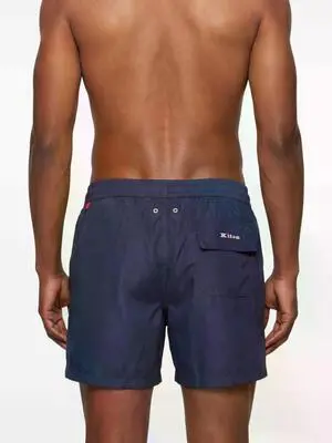Kiton Drawstring Swim Shorts - Blue