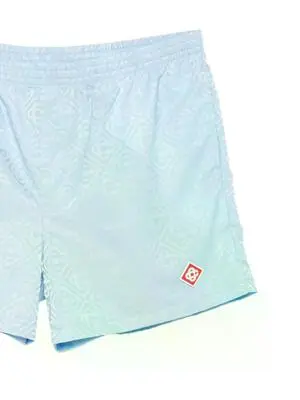 Casablanca Logo-jacquard Swim Shorts