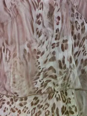 BLUGIRL Animal-print Ruffled Top