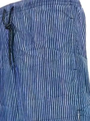 DRUMOHR Striped Drawstring Swim Shorts