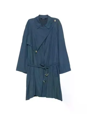 Versace 1980s Belted Raincoat