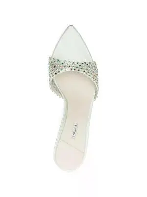 LE SILLA Embellished Strap Pointed Toe Sandals