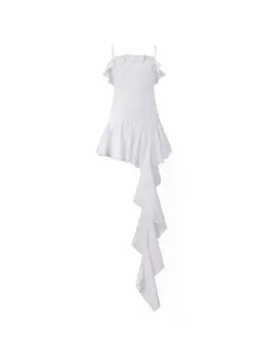Giuseppe Di Morabito Ruffled Mini Dress