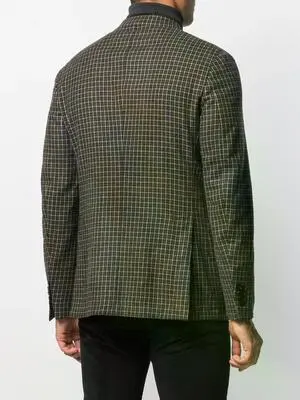 THE GIGI Single-breasted Checked Blazer