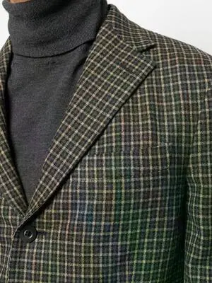 THE GIGI Single-breasted Checked Blazer