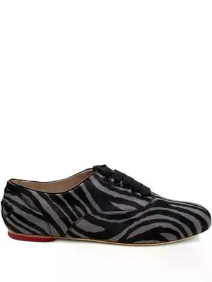 Hogan Zebra-print Lace-up Sneakers