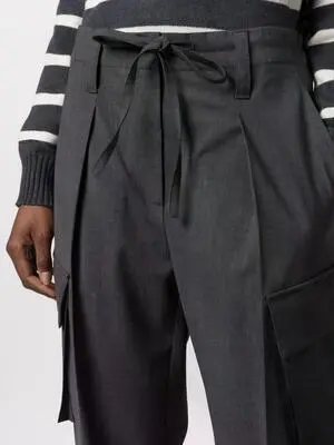 Brunello Cucinelli Drawstring Tailored Trousers