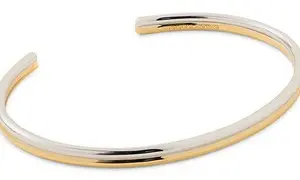 JENNIFER FISHER 2-tone Thread Cuff Bracelet