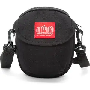 MANHATTAN PORTAGE Hudson Crossbody Bag - Black