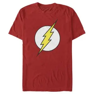 THE FLASH Classic Logo Graphic T-shirt - Red