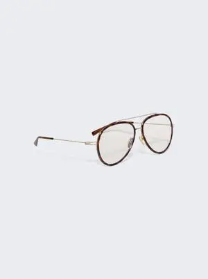 Gucci Oval Sunglasses Havana