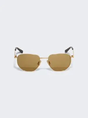 Gold Metal Sunglasses