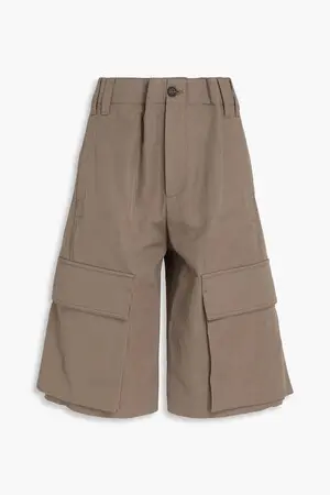 Brunello Cucinelli Linen Shorts - Taupe