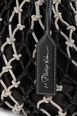 3.1 Phillip Lim Crystal-embellished Macramé Tote