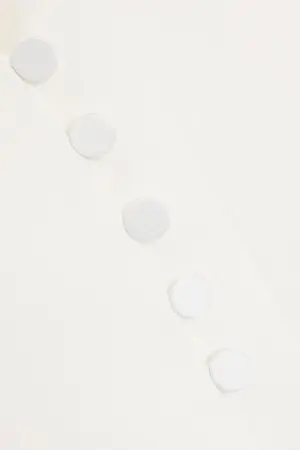 Simkhai Valerie Crepe Vest - Ivory