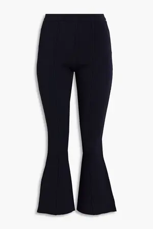 3.1 Phillip Lim Kick-flare Knit Pants - Midnight Blue