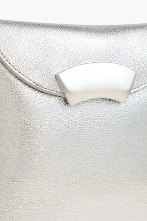 3.1 Phillip Lim Id Petite Metallic Pebbled-leather Cross Body Bag