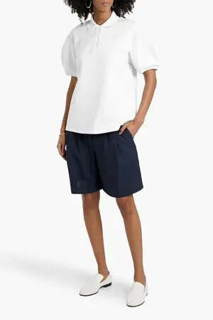 Tibi Piqué Polo Shirt