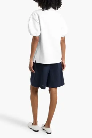 Tibi Piqué Polo Shirt